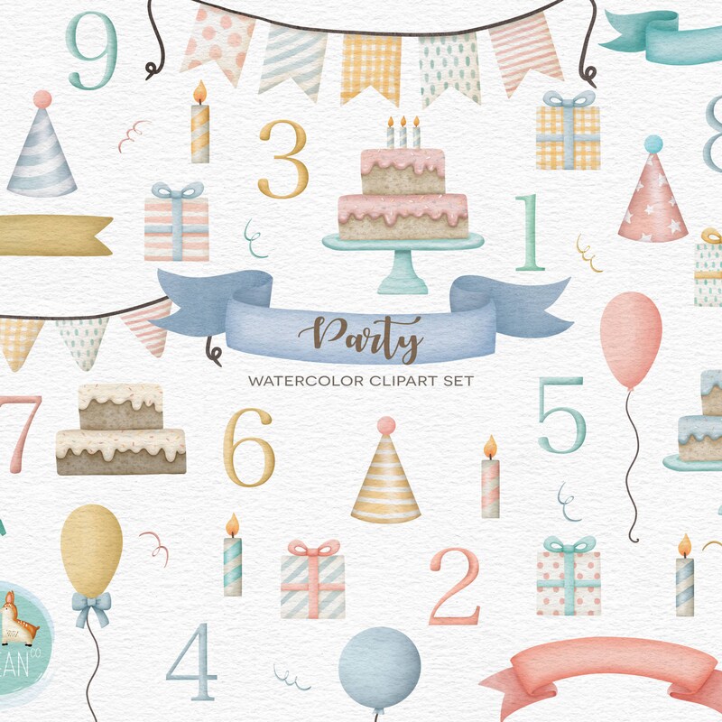 Party Clipart - Etsy