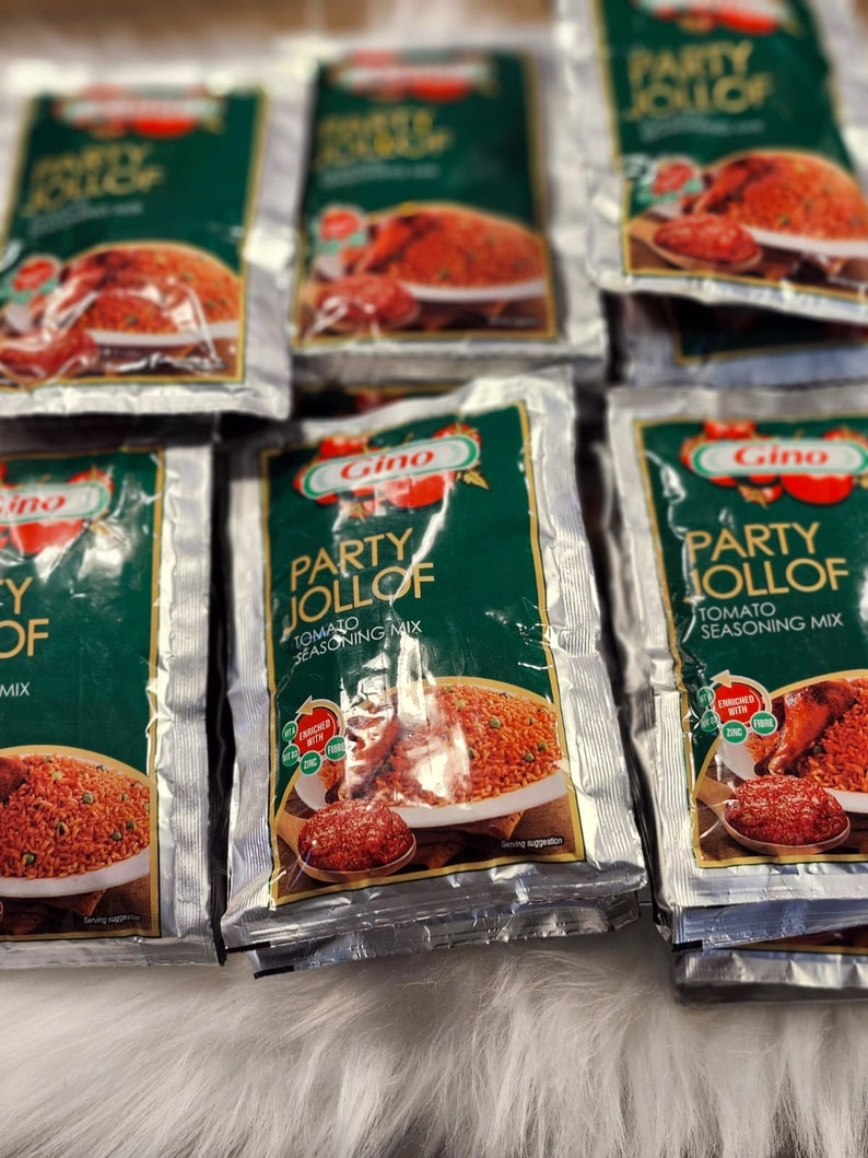 Party Jollof, Larsor Fried Rice Seasoning, Peppe&onion Seasoning Mix ...