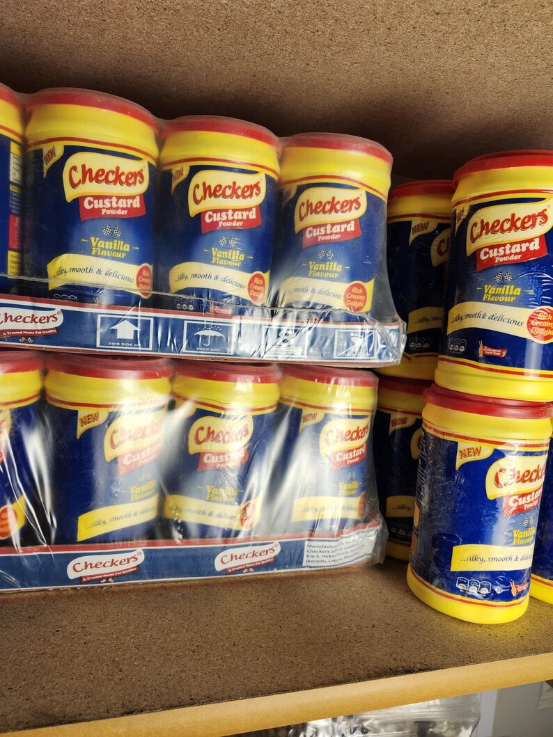 Custard Powder(checkers) - Etsy