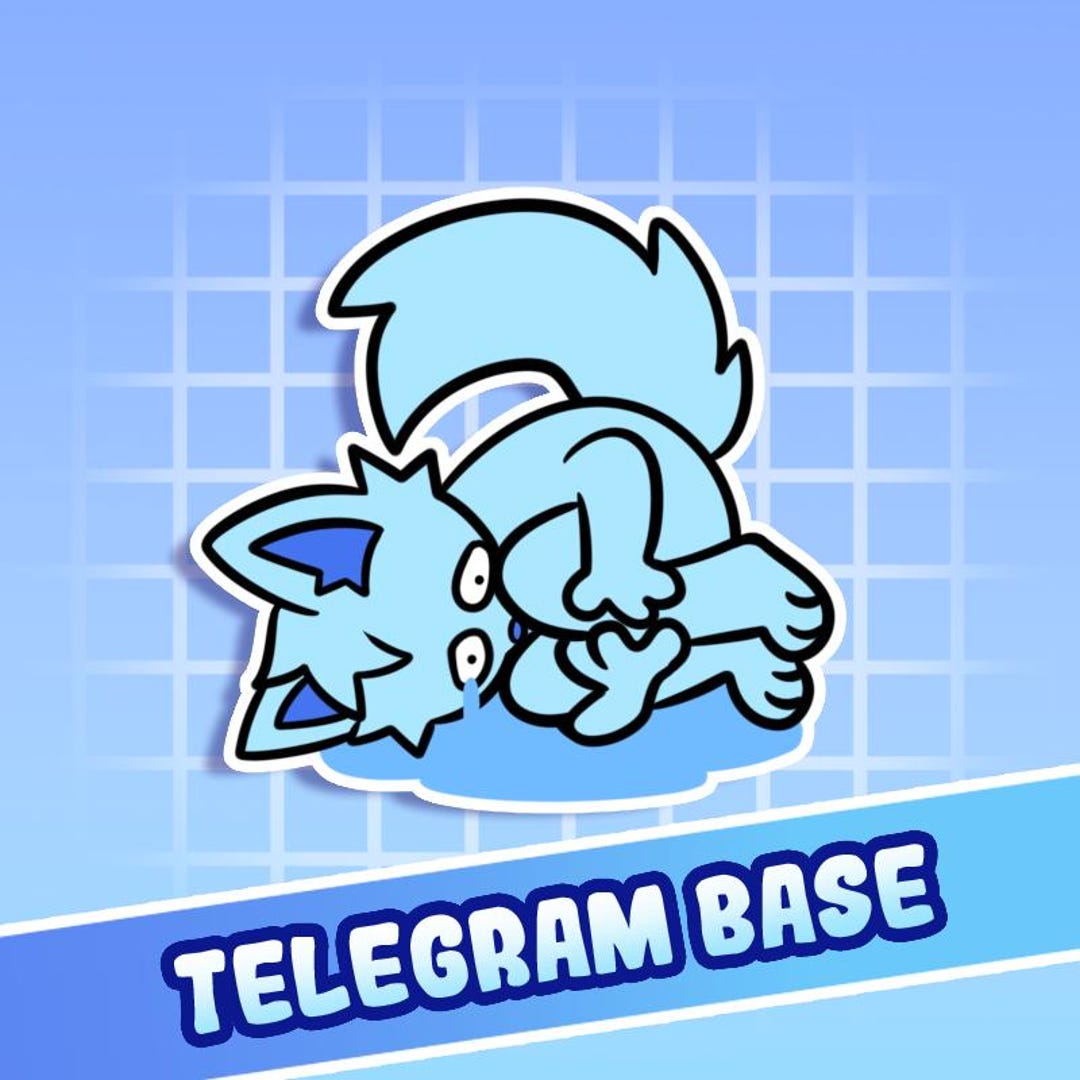 Crying Furry Telegram Sticker - Instant Download - Etsy