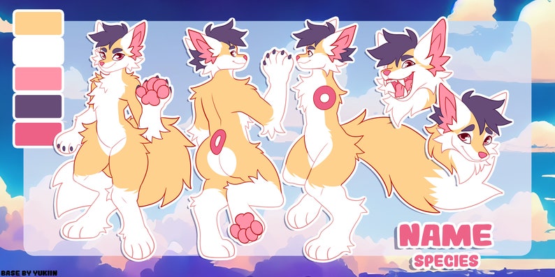 Canine Base Reference Sheet Instant Download - Etsy Canada