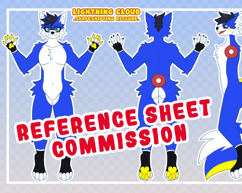 Reference Sheet Commission - Etsy