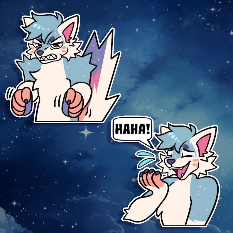 Furry Telegram Sticker Pack Base - Instant Download - Etsy