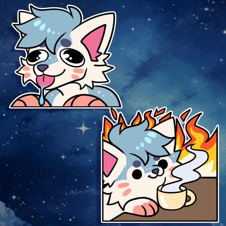 Furry Telegram Sticker Pack Base - Instant Download - Etsy