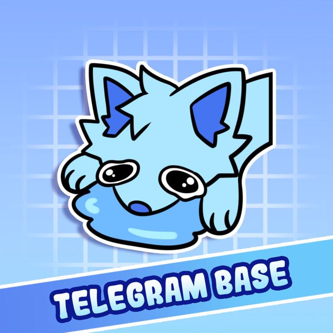 Sad Furry Telegram Sticker - Instant Download - Etsy