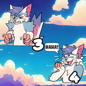 Furry Telegram Sticker Pack YCH - Etsy