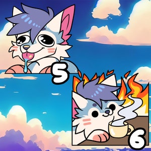 Furry Telegram Sticker Pack YCH - Etsy