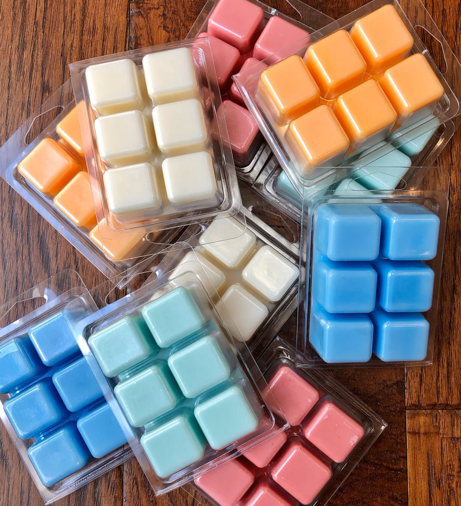WAX MELTS Choose Your Favorite Scent Strong Scented Wax Melts Soy Blend Wax Melts Cubes for Warmer Etsy