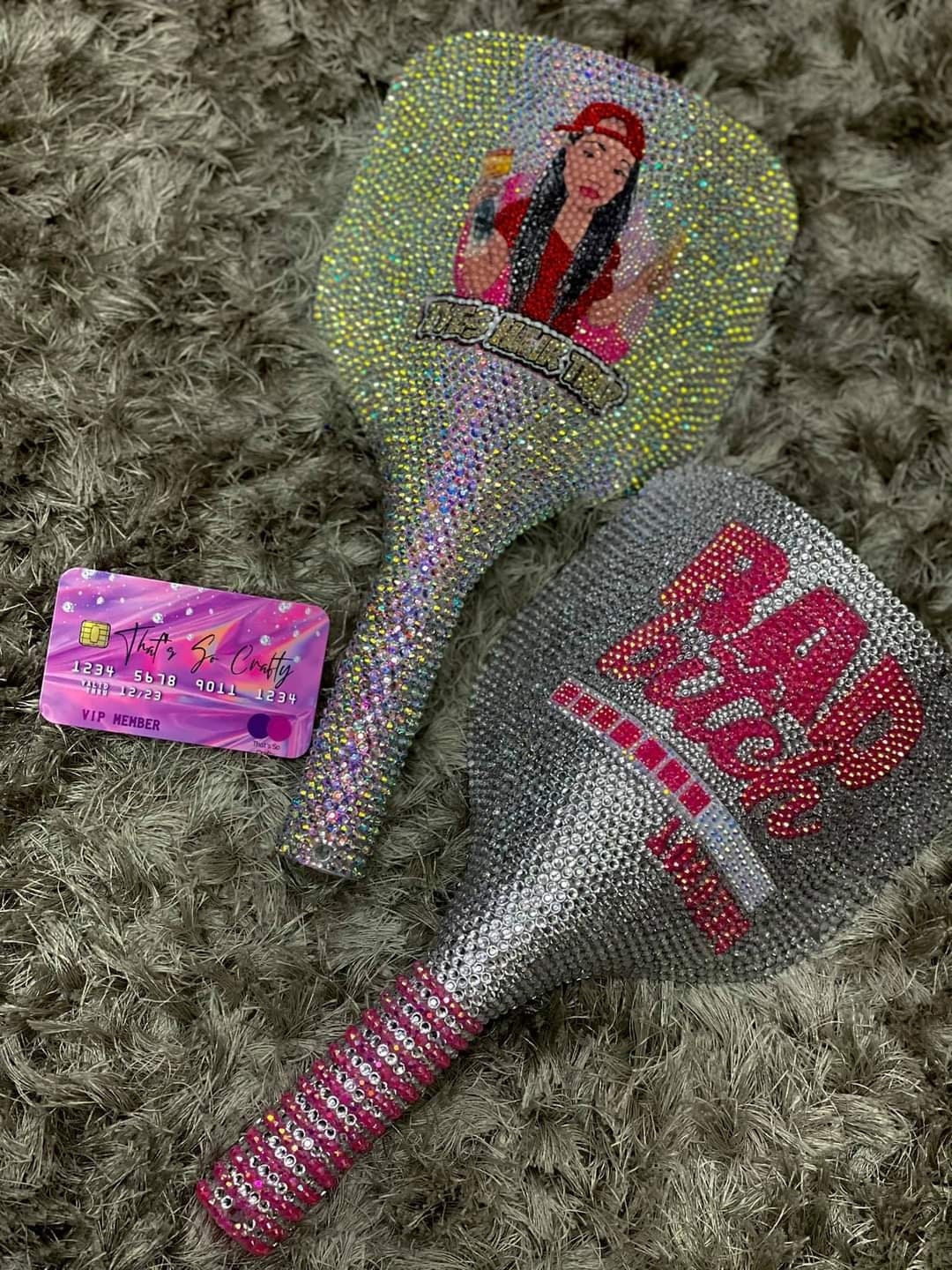 Custom Rhinestone Logo Face Shield: Hair Salon Face Blocker - Etsy