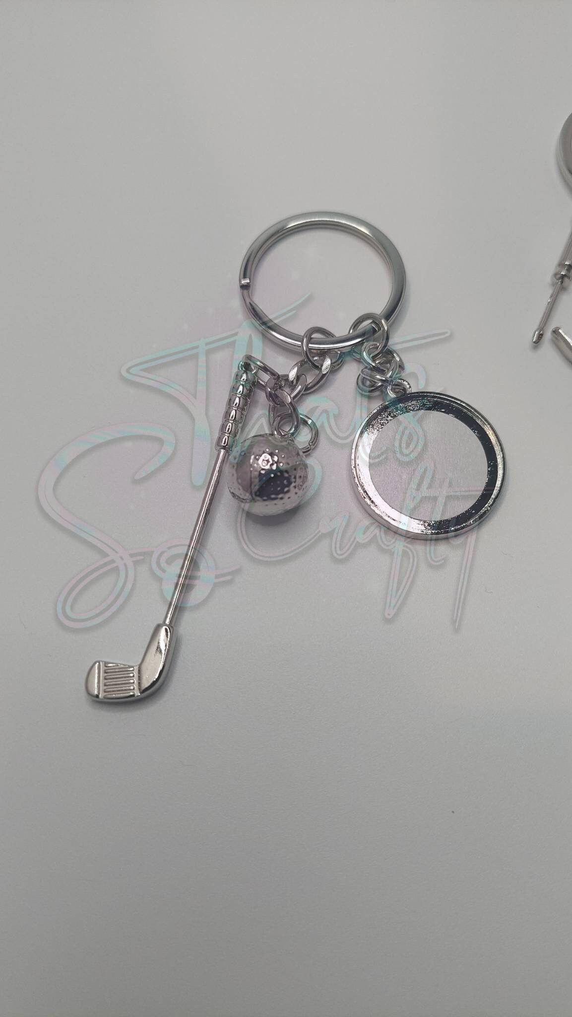 Hobby Keychains, Fathers Day Gift, Unique Keychains, Tools Set, Golf ...