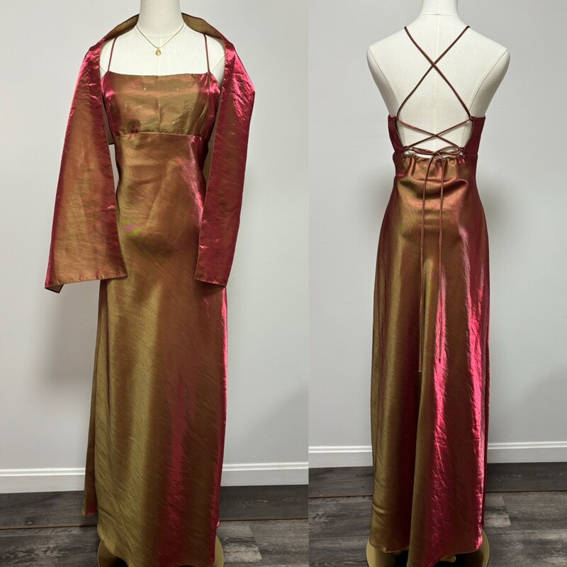 Gold Prom Dress - Etsy
