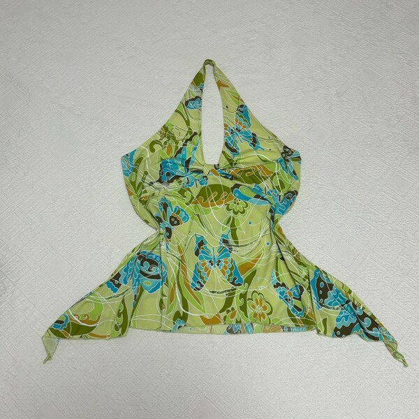 Butterfly Halter Top - Etsy