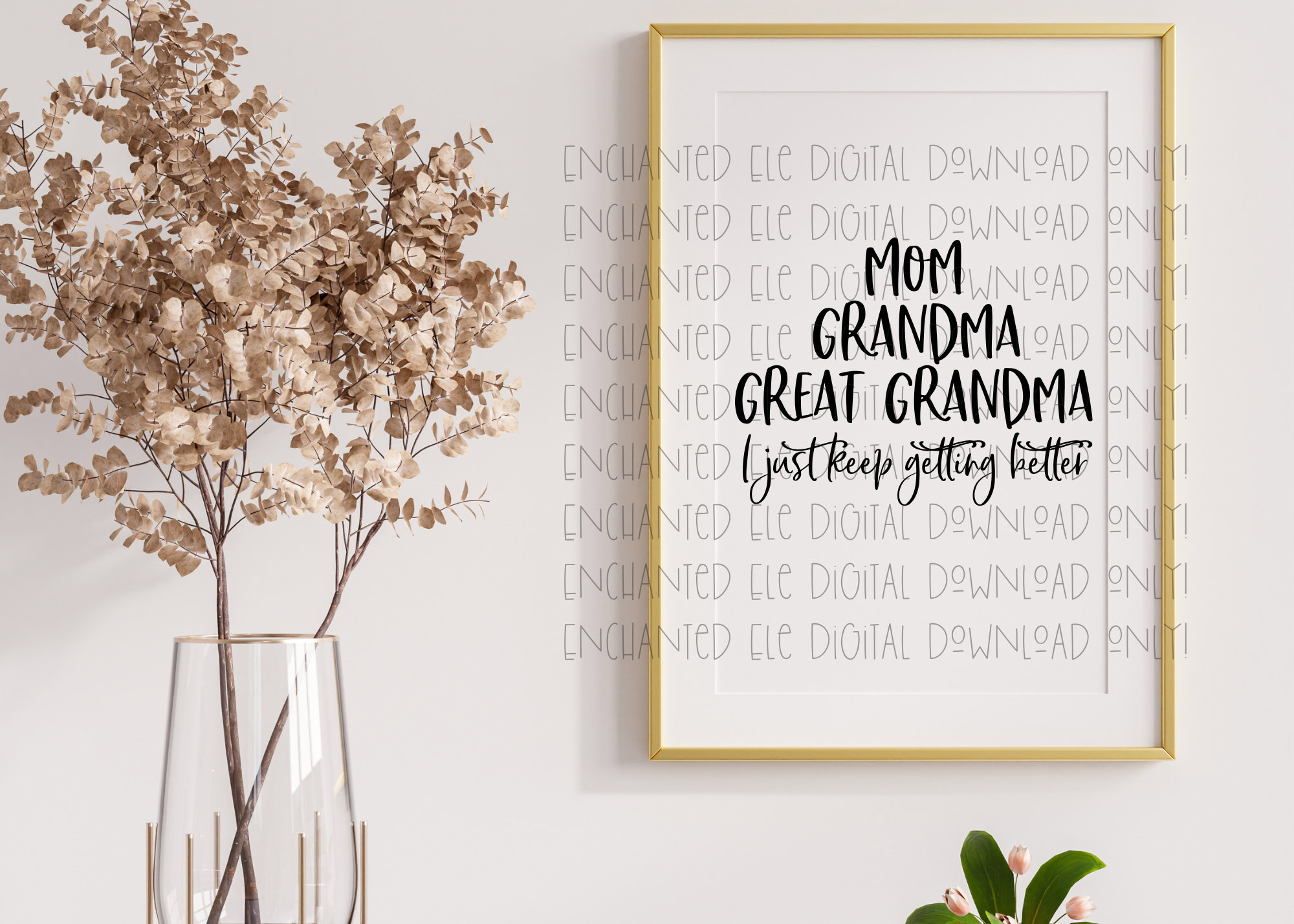 Mom Grandma Great-grandma Getting Better SVG Digital - Etsy