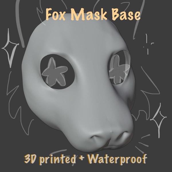 Therian Mask Base - Etsy