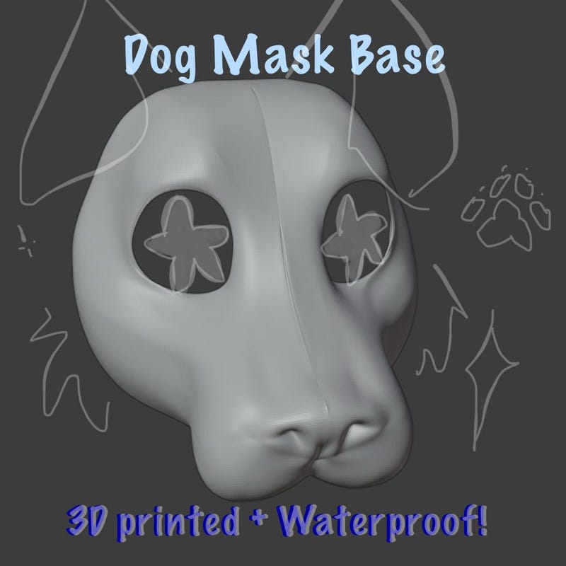 Dog Therian Mask - Etsy