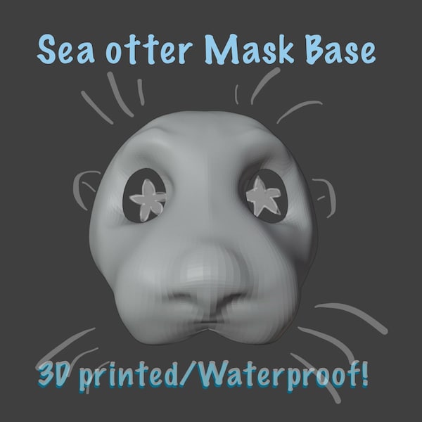 Otter Therian Mask - Etsy