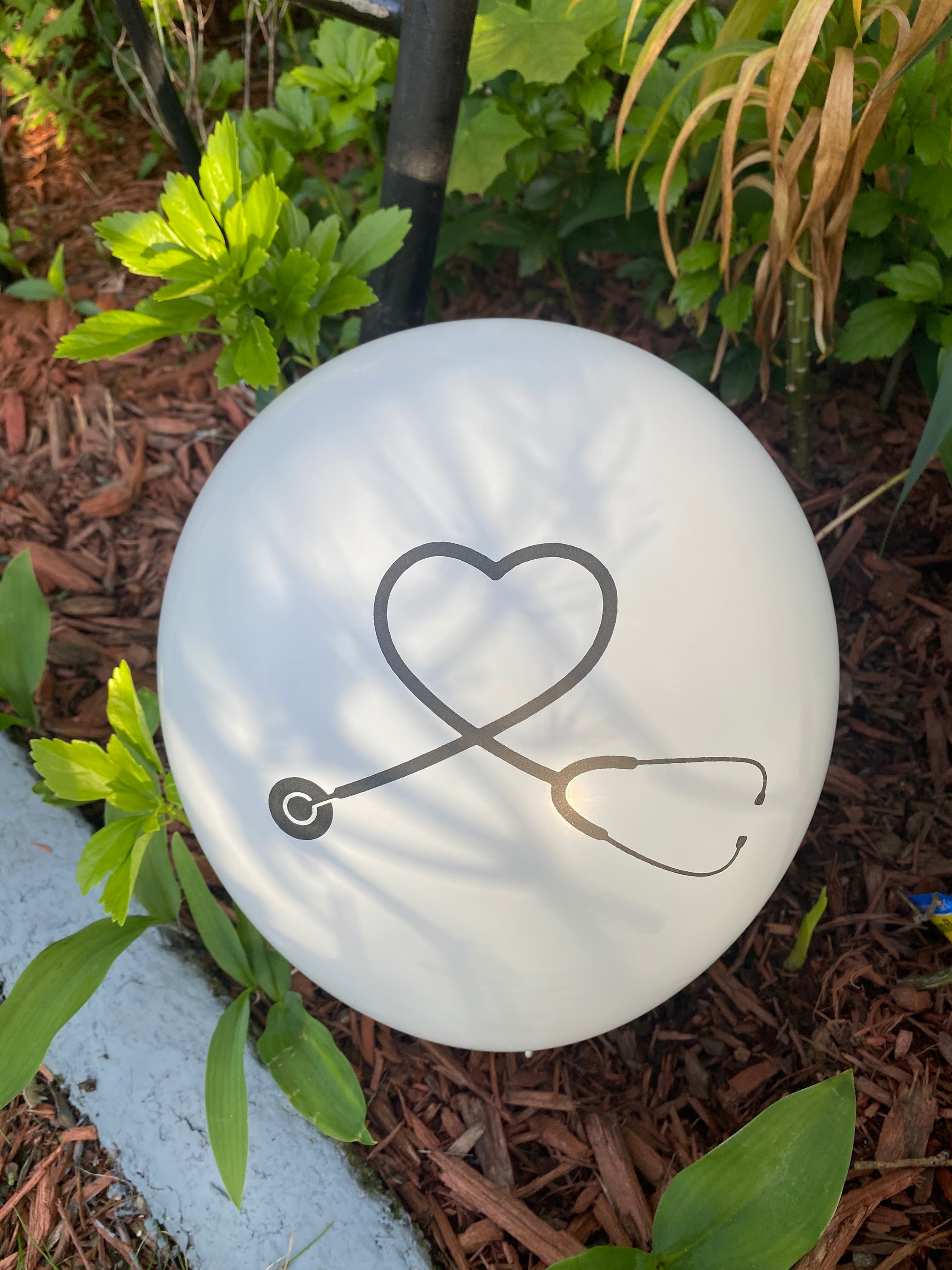 Stethoscope Custom Balloons - 12 Inch - (set of 10) - Etsy