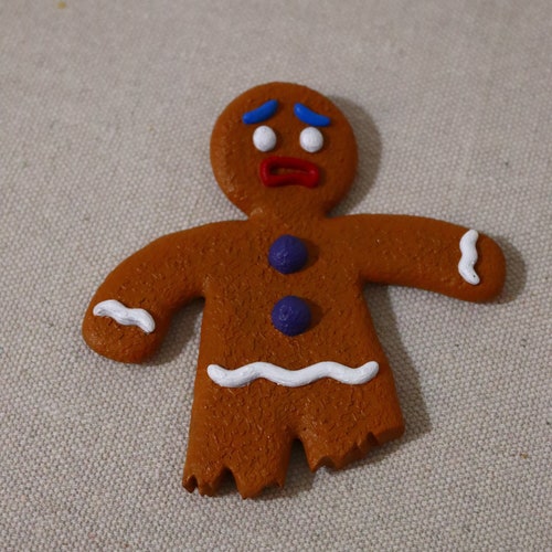 Gingerbread Man Refrigerator Magnet From Shrek - Etsy