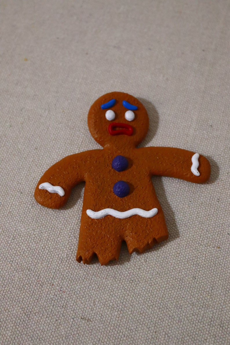 Gingerbread Man Refrigerator Magnet From Shrek - Etsy