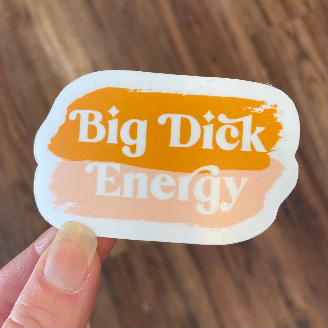 Big D Energy Sticker Vinyl Decal Laptop Stickers - Etsy