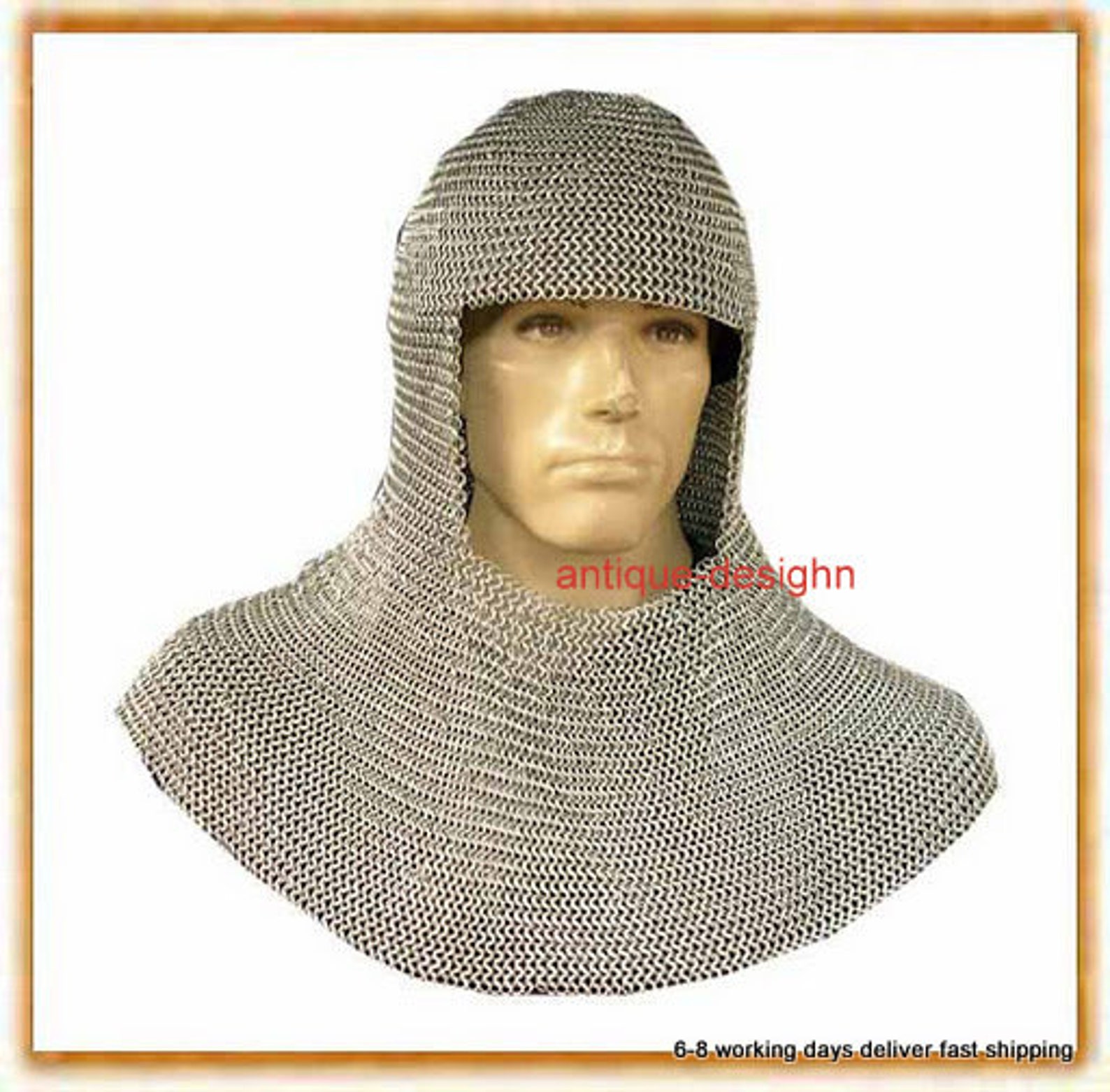 Ready Handmade Aluminum Chainmail 16 Guage 10mm ,butted Ring Chain Mail ...