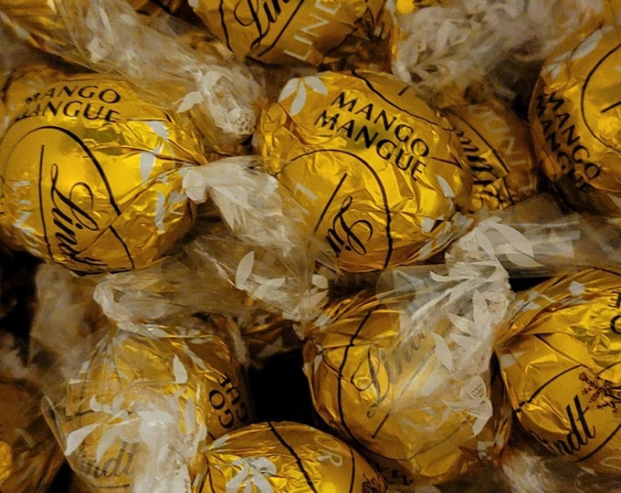 Mango White Chocolate Lindt Truffle Delicious Chocolate Gifts Birthday ...