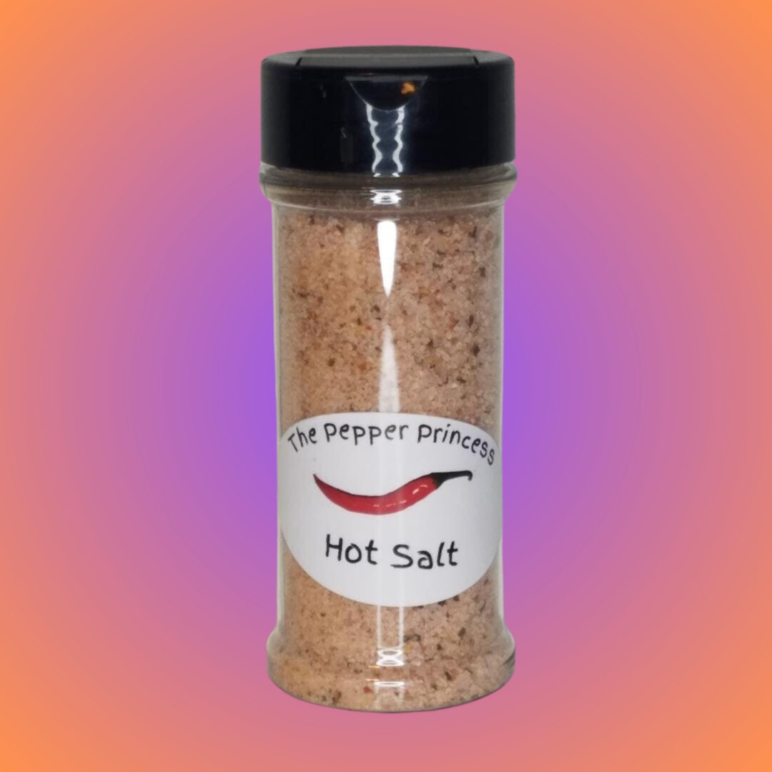 Spicy Hot Pepper Salt – Handcrafted Artisanal Seasoned Salt – Gourmet ...