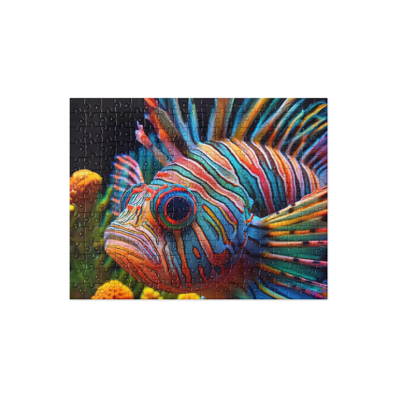 Lion Fish Jigsaw Puzzle Eco Friendly Gift Family Fun Night Gift Puzzle ...