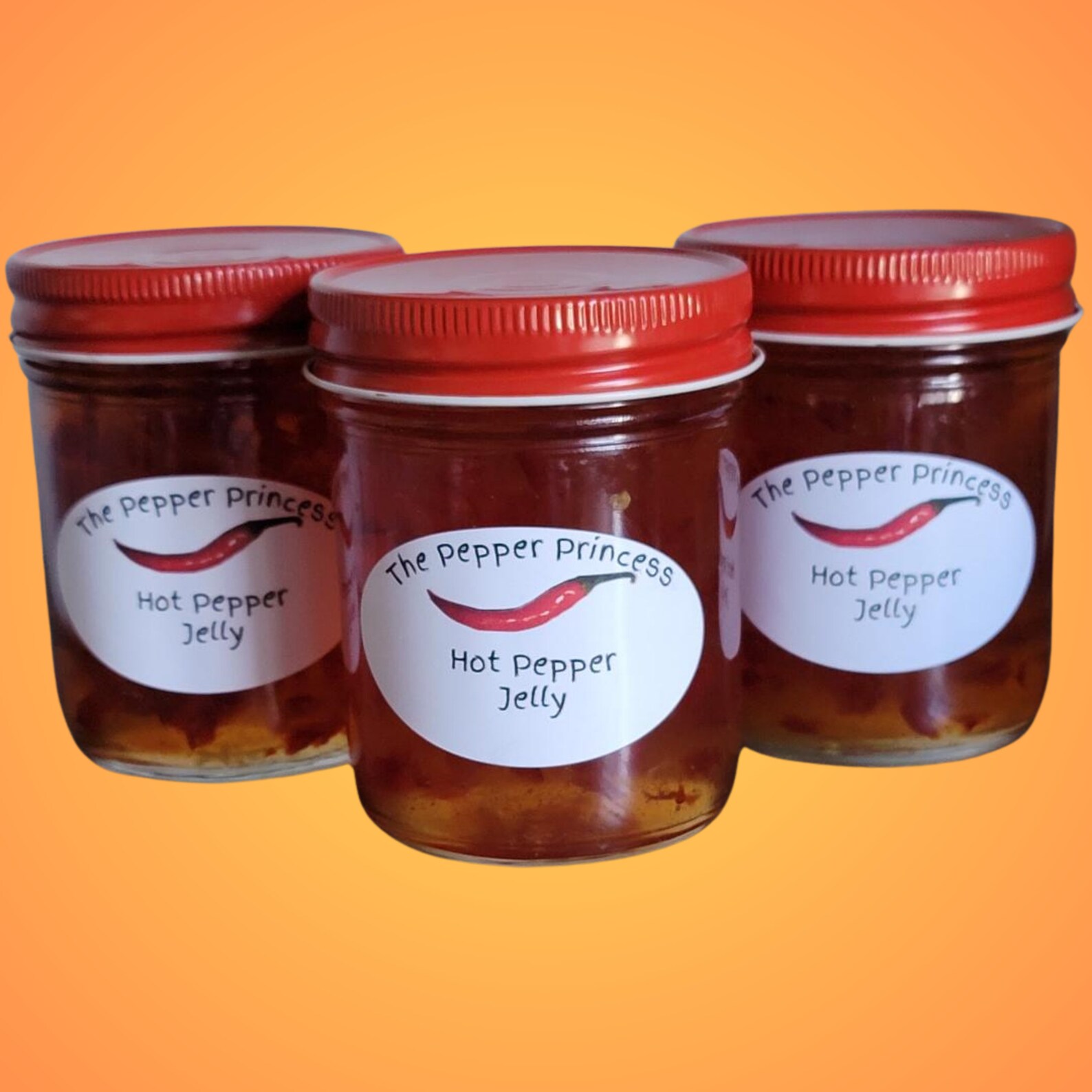 Hot Pepper Jelly Best Tasting Jelly for Gifts Holidays Parties Gift ...