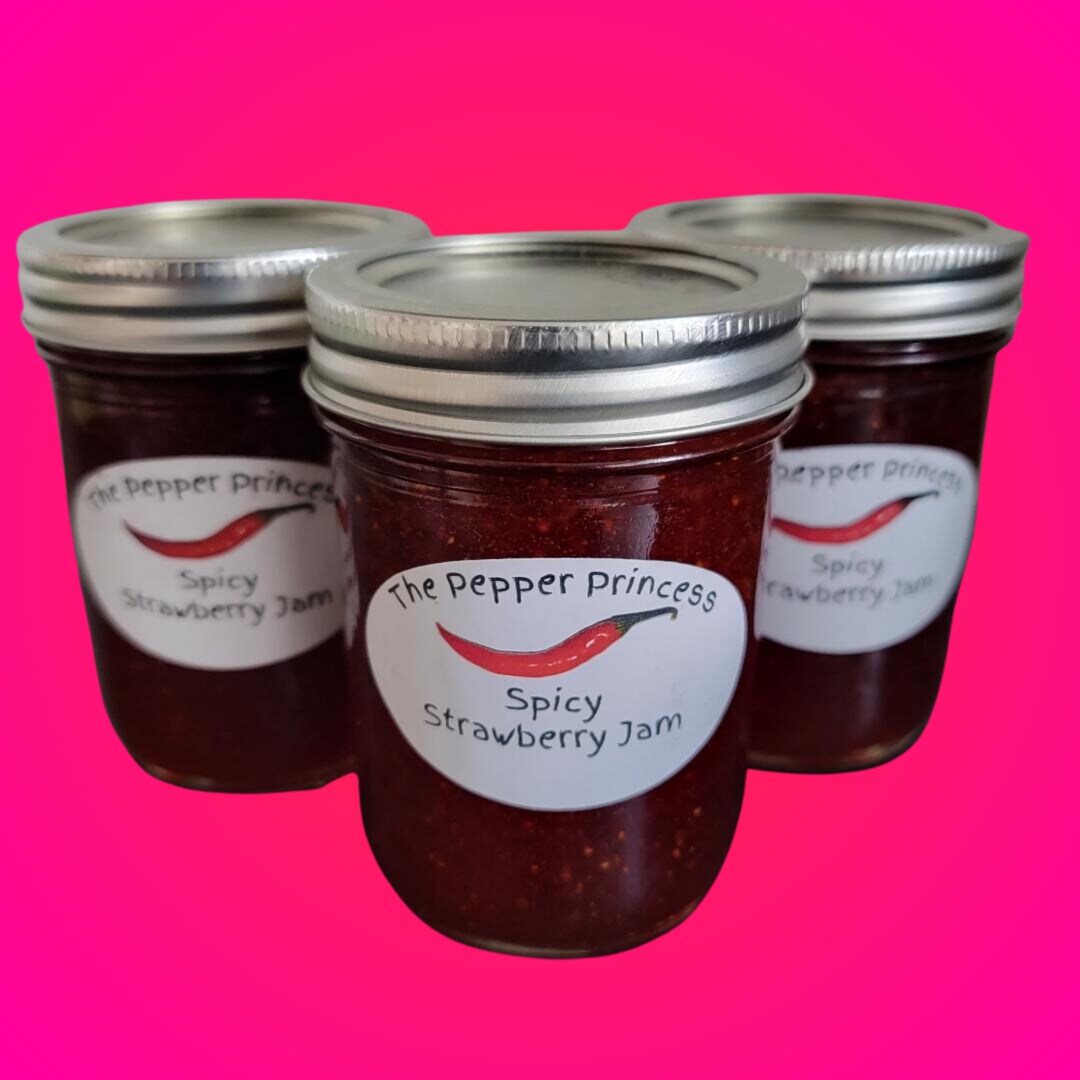 Spicy Strawberry Jam 3 Pack Jam Bundle Best Tasting Strawberry Jam ...