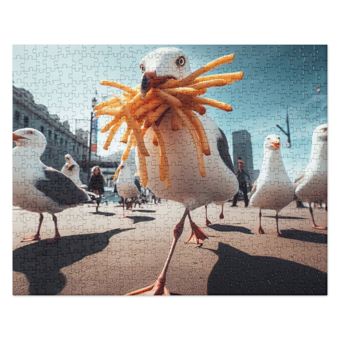Seagull Life Jigsaw Puzzle Eco Friendly Gift Family Fun Night Gift ...