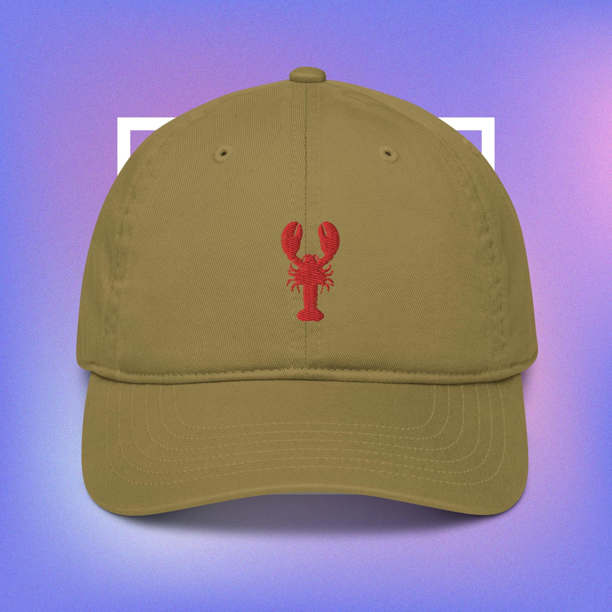 Red Lobster Hat Organic Cotton Cap Great Gift Idea for Her - Etsy