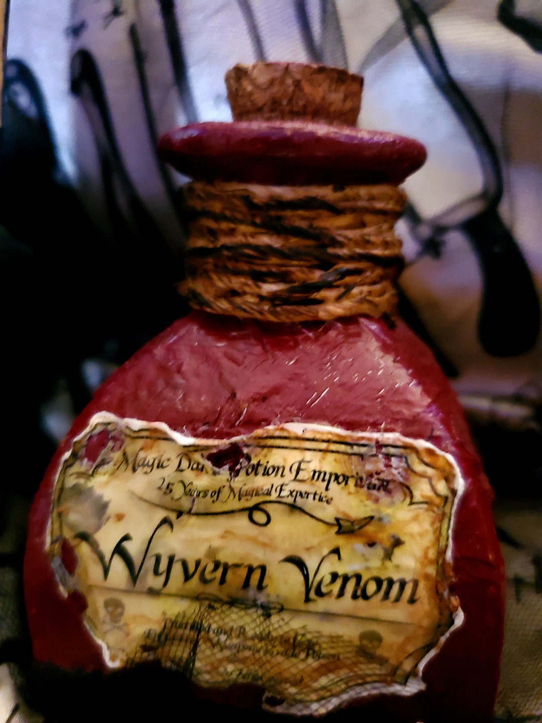 Wyvern Venom Potion Bottle Decor - Etsy