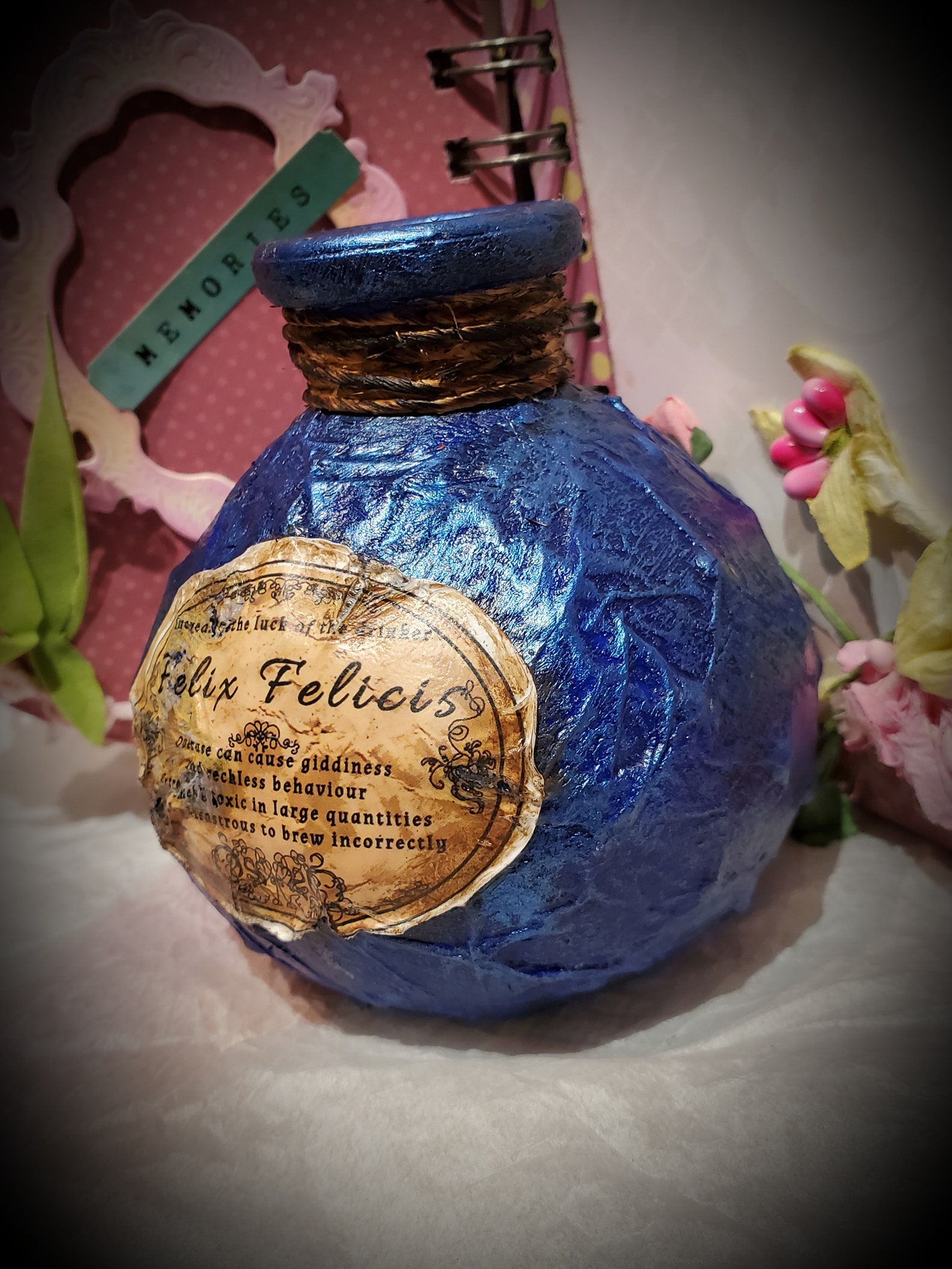 Felix Felicis Potion Bottle Decor - Etsy