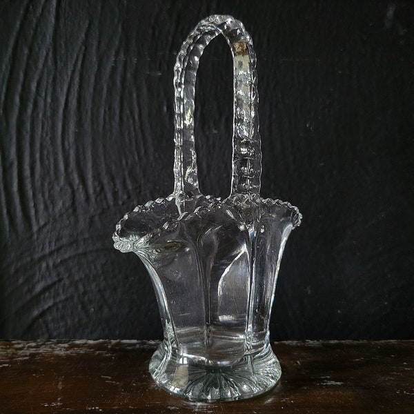Small Glass Basket - Etsy