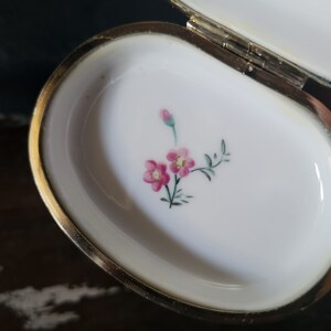 Vintage Attributed F. Boucher Porcelain Trinket Box, French Romantic ...
