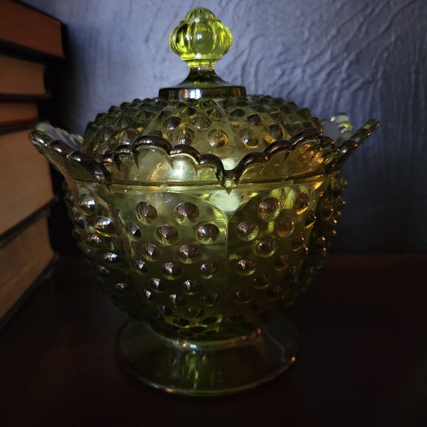 Fenton Candy Dish - Etsy