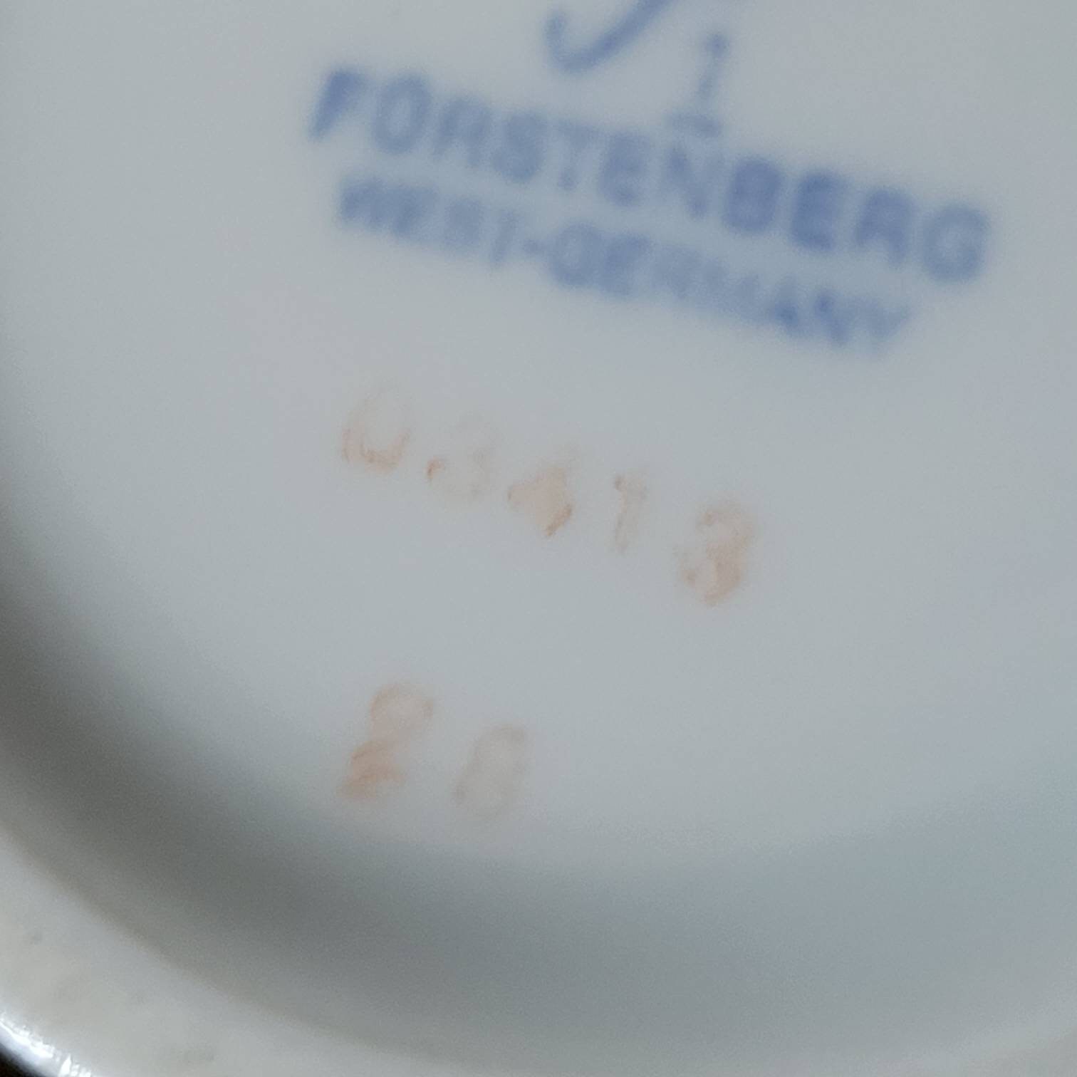 Vintage Gold & Black Furstenberg West Germany Vase Man and - Etsy