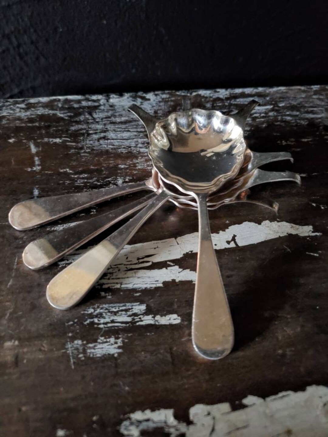 Set of 4 Reed & Barton Brandy Cognac Warming Spoons - Etsy