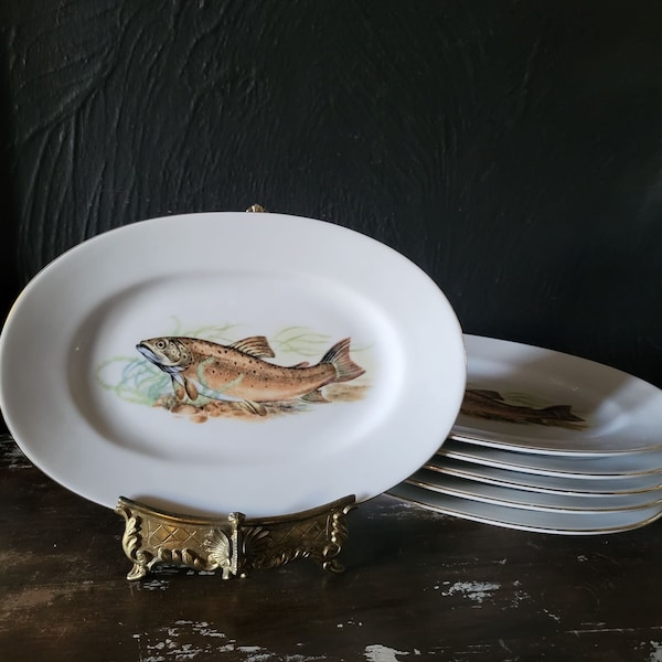 Fish Plates - Etsy