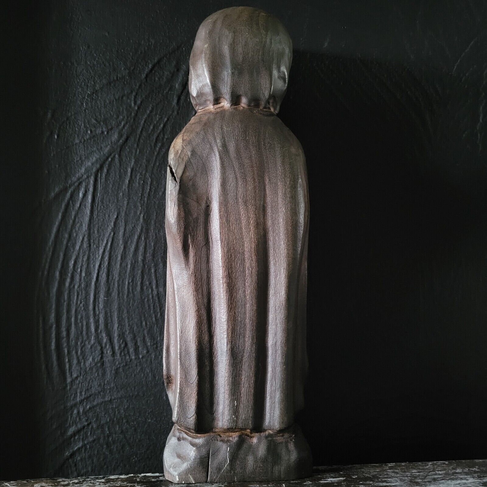 Vintage Hand-carved Wood Sculpture of Religious Saint Apostle - Etsy