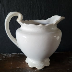 Antique Warwick China Creamer /small Pitcher, Country Cottage ...
