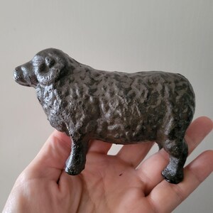 Vintage Cast Metal Sheep Ram Vintage Rustic Farm Door Stop Paperweight ...