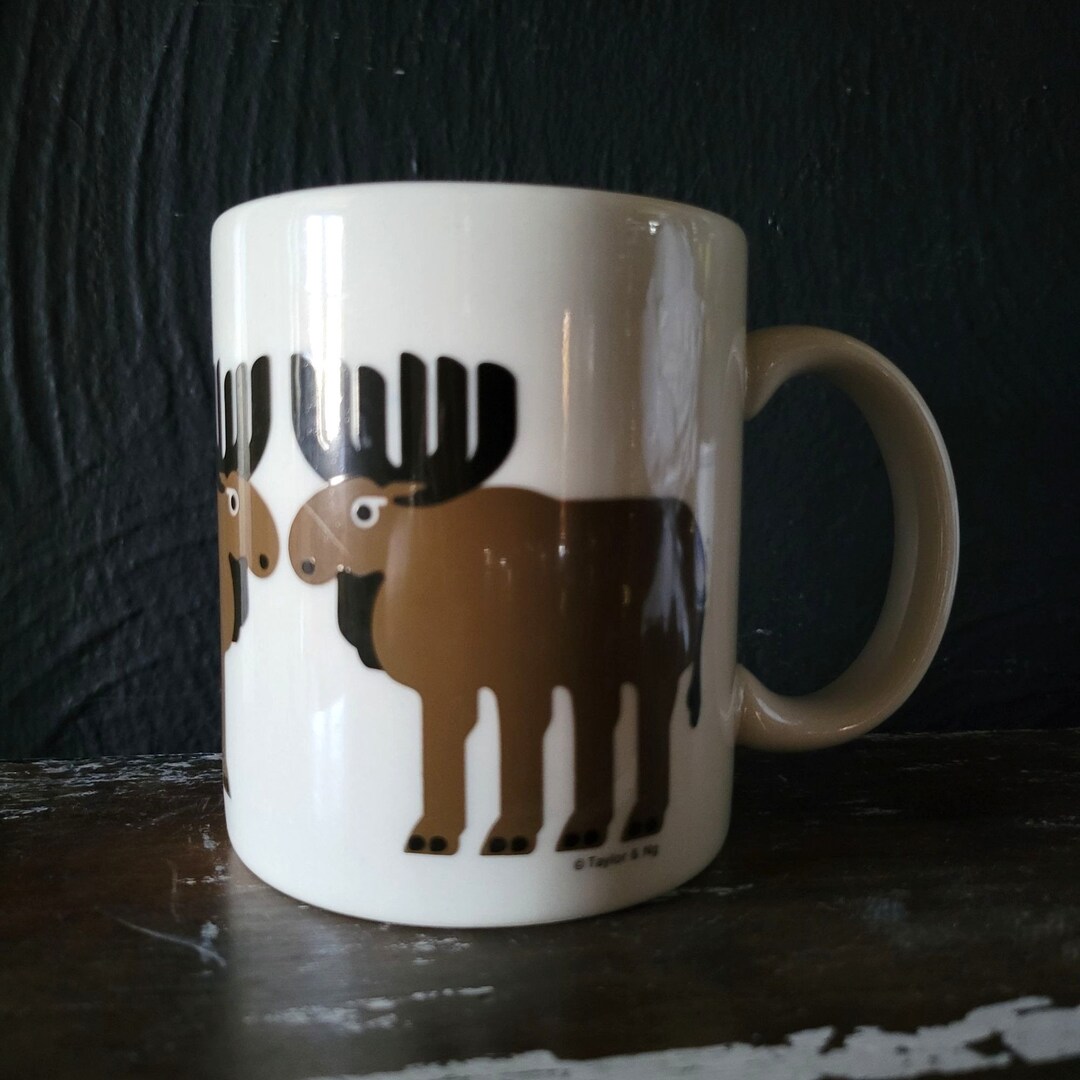 Vintage Taylor & Ng Moose Mug, Vintage Coffee Mug - Etsy