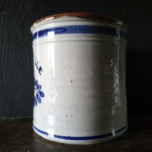Vtg Mark Essig Stoneware Crock Centreville Virginia Pottery Crock ...
