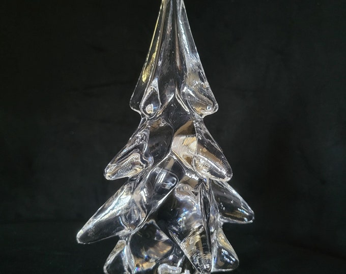 Vintage Toscany Crystal Tree, Glass Christmas Tree, 6 Inch *see Desc - Etsy