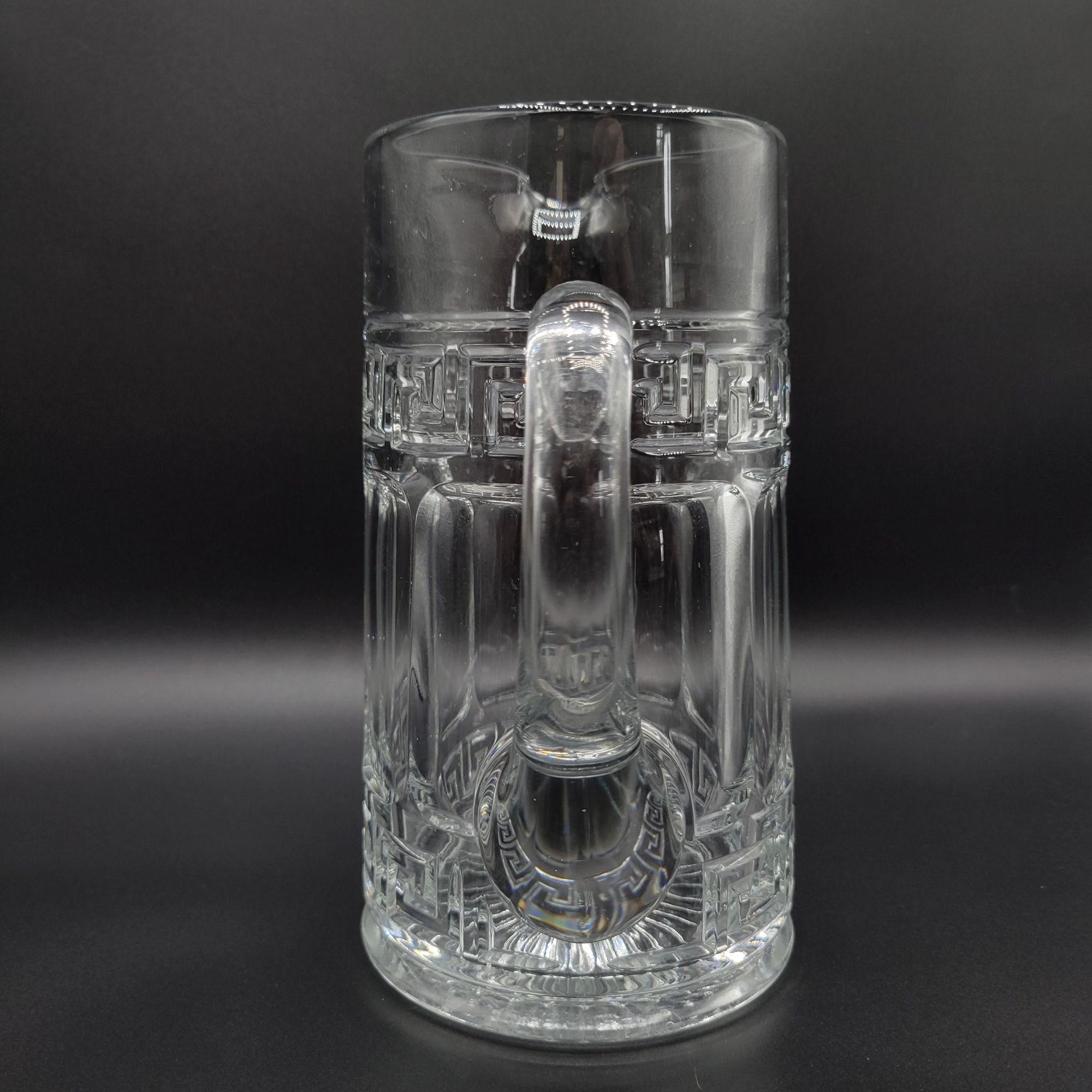 Large Antique Heisey Greek Key Pitcher Heavy Glass Pitcher - Etsy