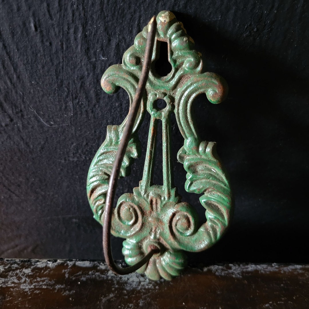 Antique Cast Metal Receipt Spike, Hook, Receipt Holder, Jewelry Holder ...