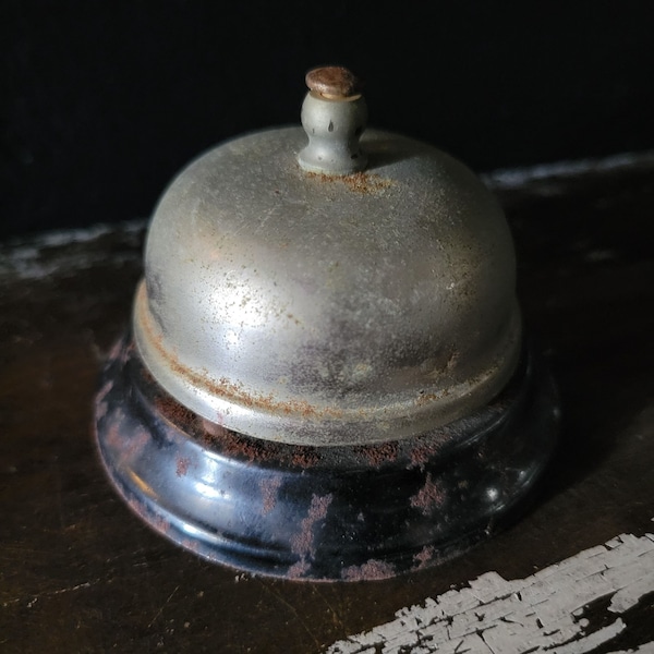 Antique Front Desk Bell - Etsy