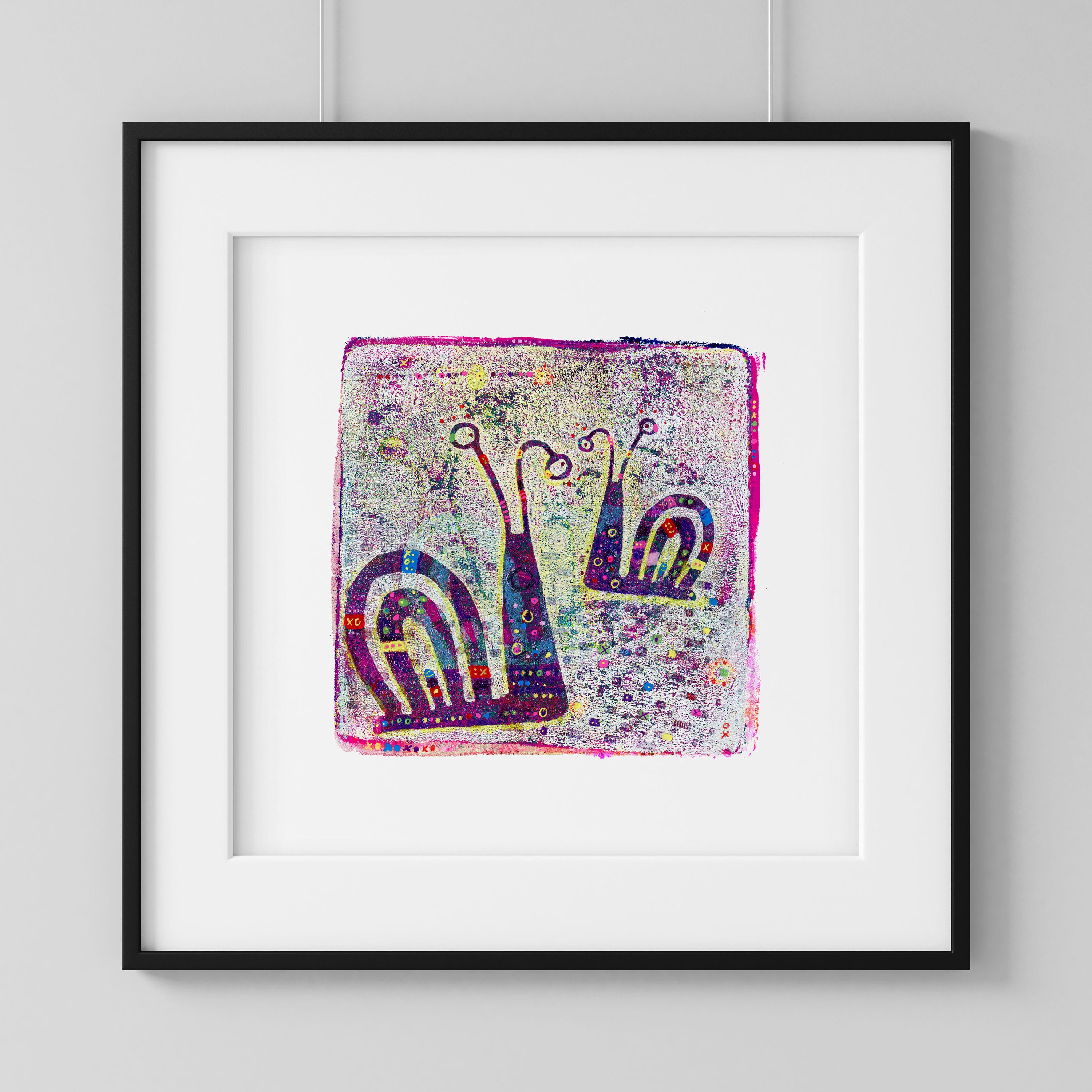 Abstract Images Of Snails And Tails